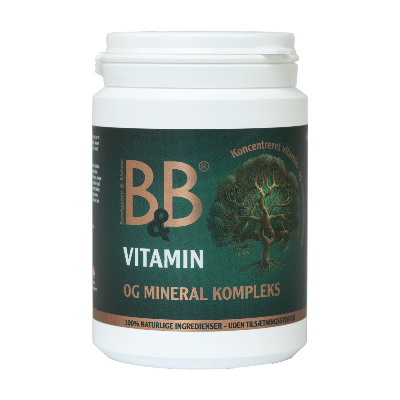 B&B Vitamin og Mineralkompleks kosttilskud med naturlige vitaminer og ...