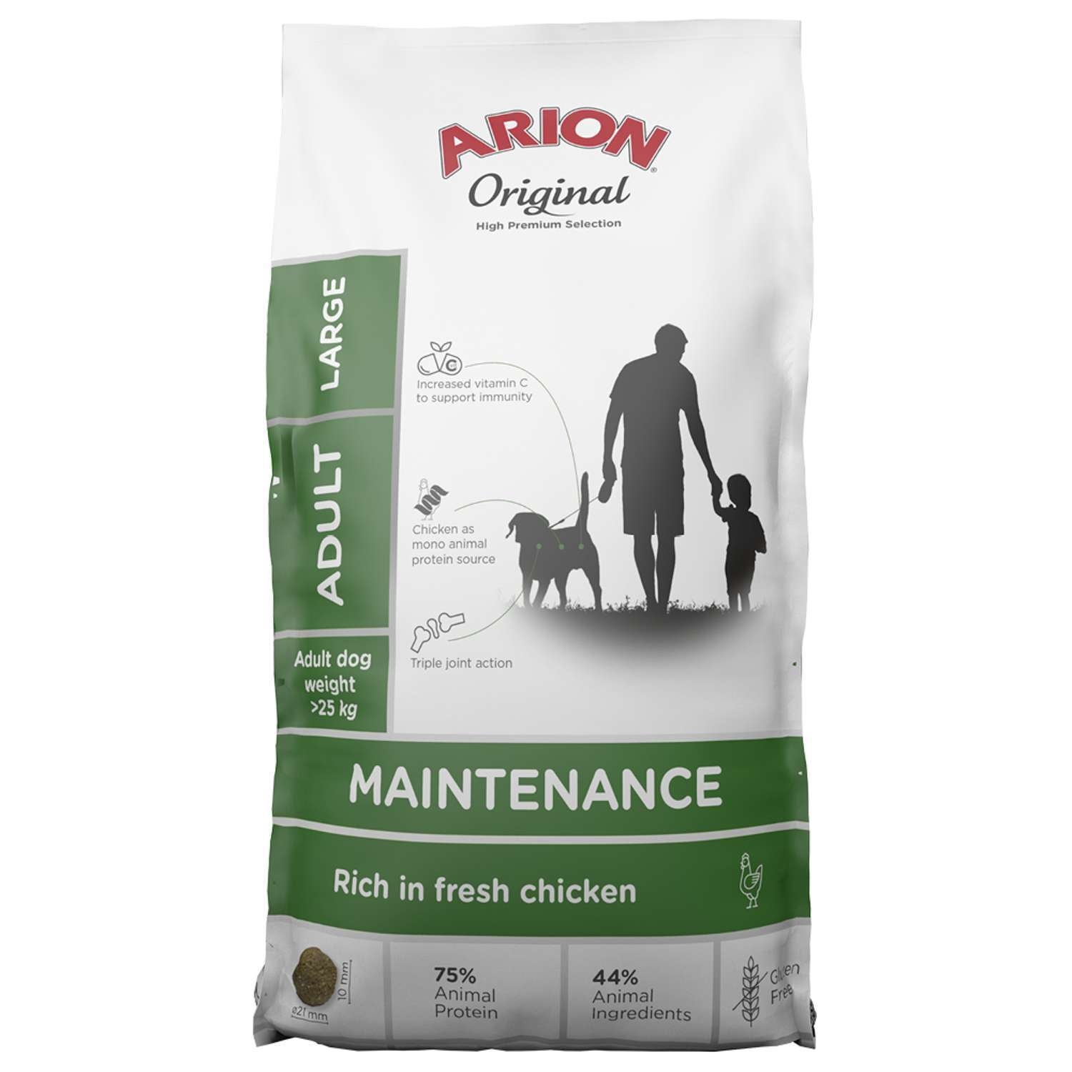 Arion Large Breed, Chicken & Rice 12kg